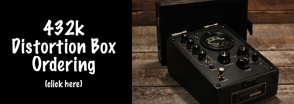 Retro Mechanical Labs – Weird distortion and filter boxes